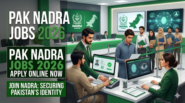 Pak NADRA Jobs 2026 Apply Online for Latest NADRA Vacancies in Pakistan ...